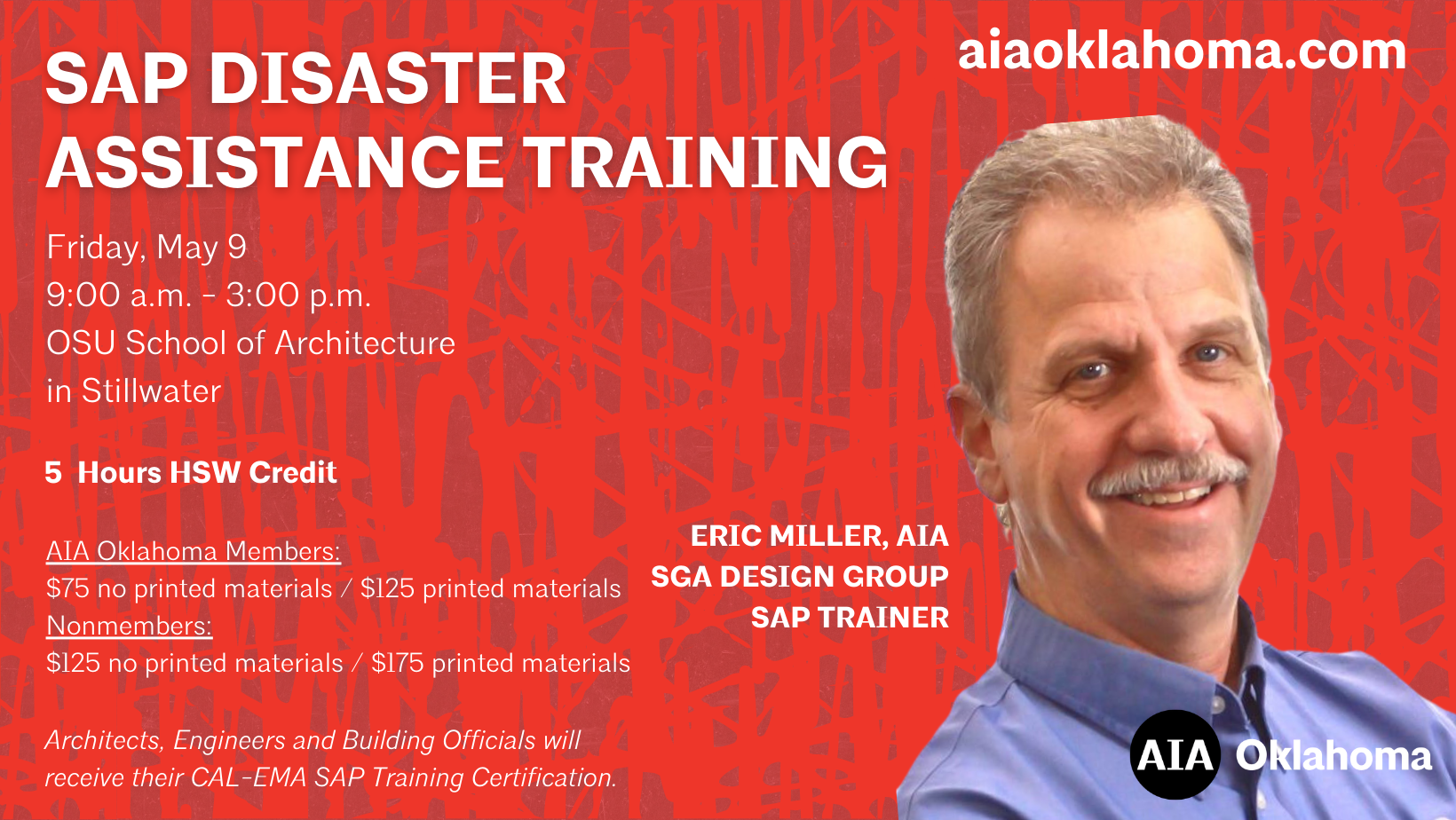 Disaster Assistance Training – AIA Oklahoma